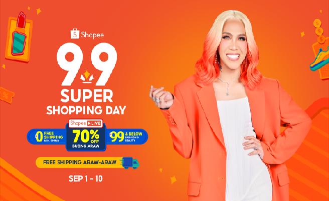 Vice Ganda celebrates Shopee 9.9 Super Shopping Day, treats TV show ...